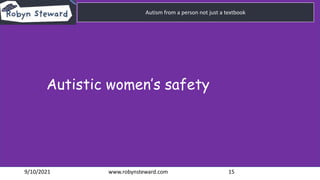 Robyn steward Research from a person not just a textbook | PPT