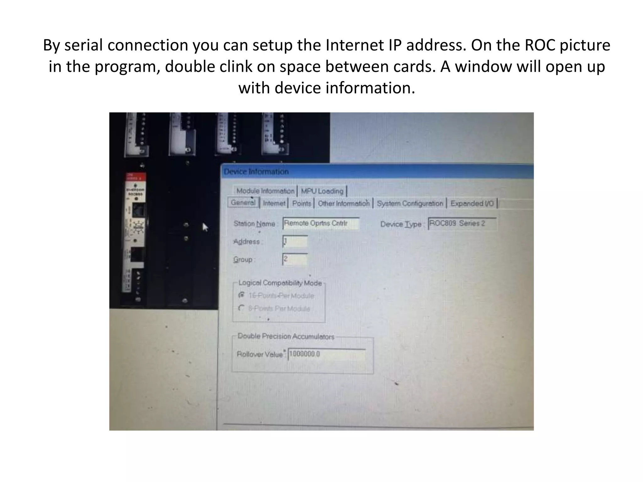 ROC 800 Serial and Ethernet Connection Setup.pptx