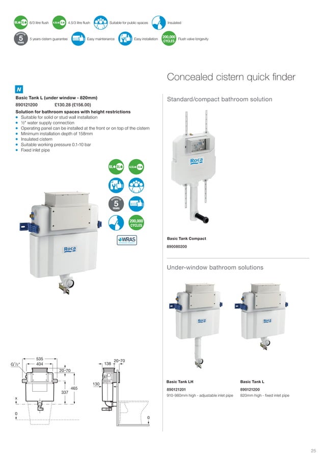 Roca WC Installation Systems | PDF