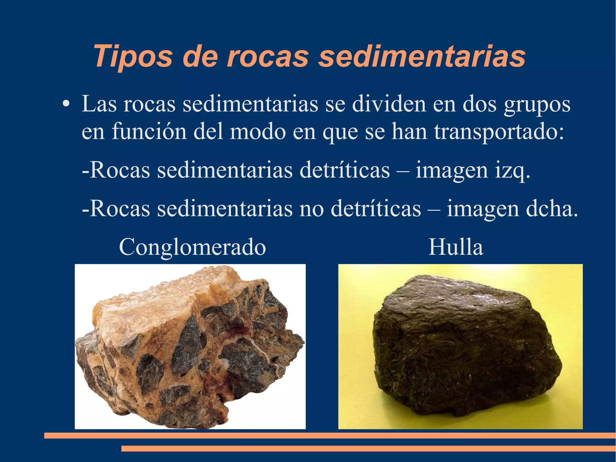 Rocas sedimentarias | PPT