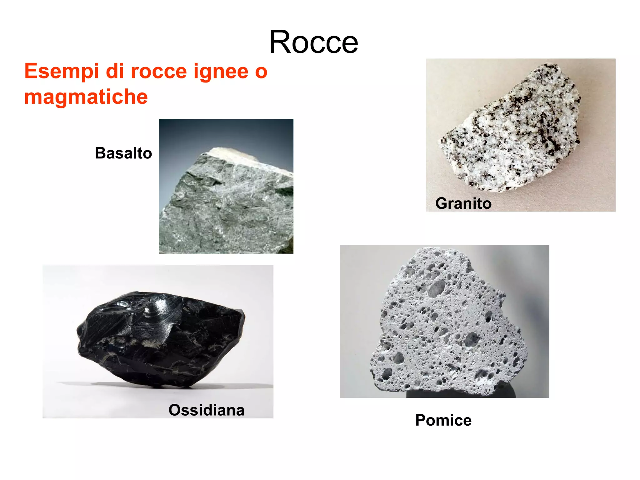 Rocce | PPT