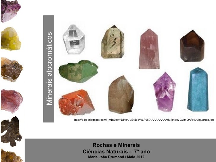 Tipos De Rochas E Minerais