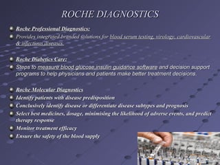 Roche Diagnostics | PPT