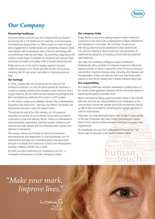 Roche Statistical Programming Brochure | PDF