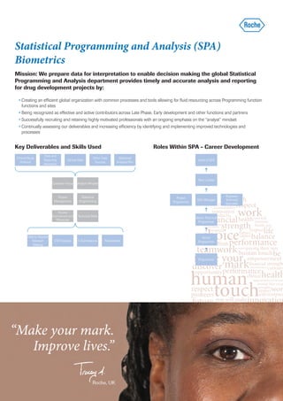 Roche Statistical Programming Brochure | PDF