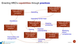 High Reliability Organisations | PPTX