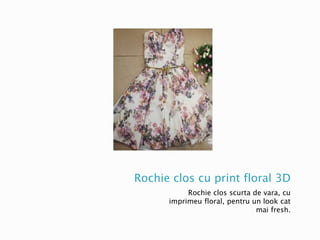 Rochie clos prezentare | PPTX