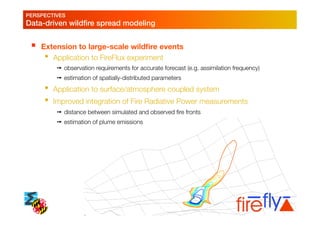 Data-driven wildfire spread modeling - Extension to cases with complex ...