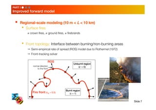 Data-driven wildfire spread modeling - Extension to cases with complex ...