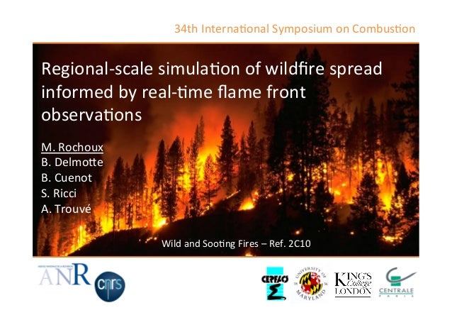 First Step Towards Data Driven Wildfire Spread Modeling