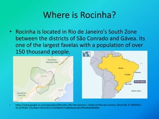 Rocinha case study abbie | PPTX
