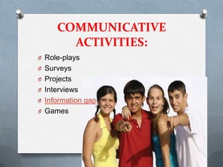 Rocio communicative activities (1) | PPT