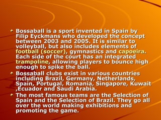 Rocio bossaball | PPT