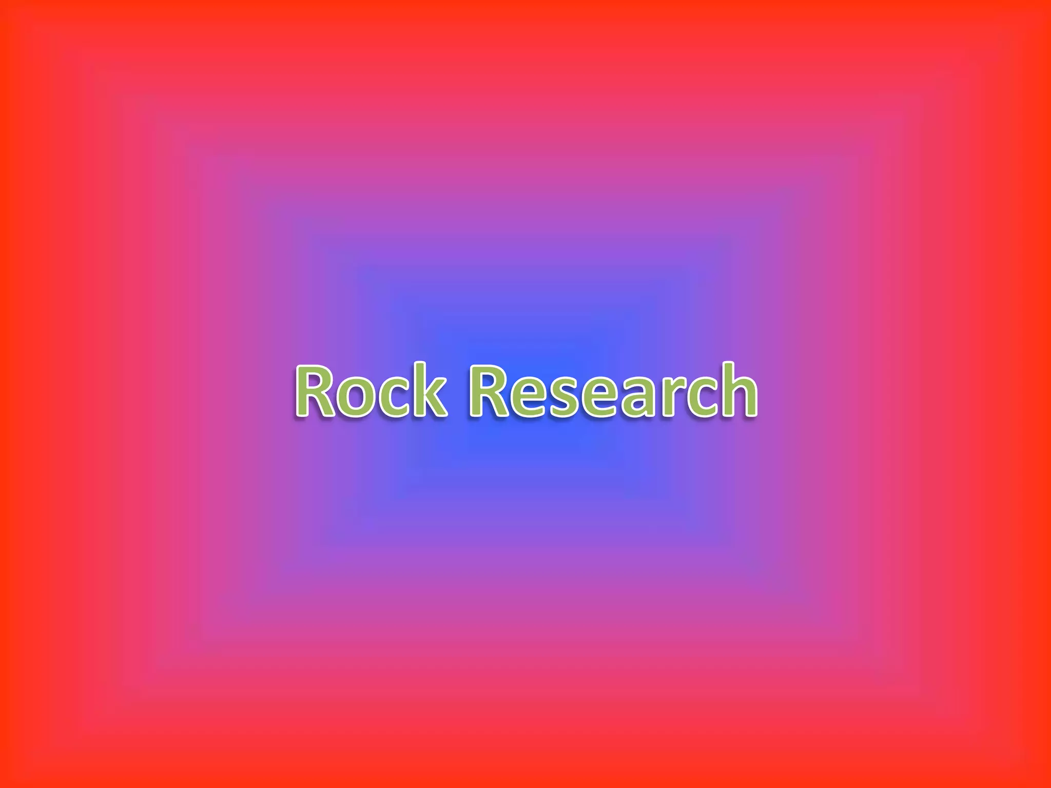 Rock music genre analysis | PPTX