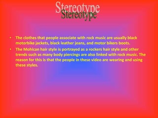 Rock music genre analysis | PPTX