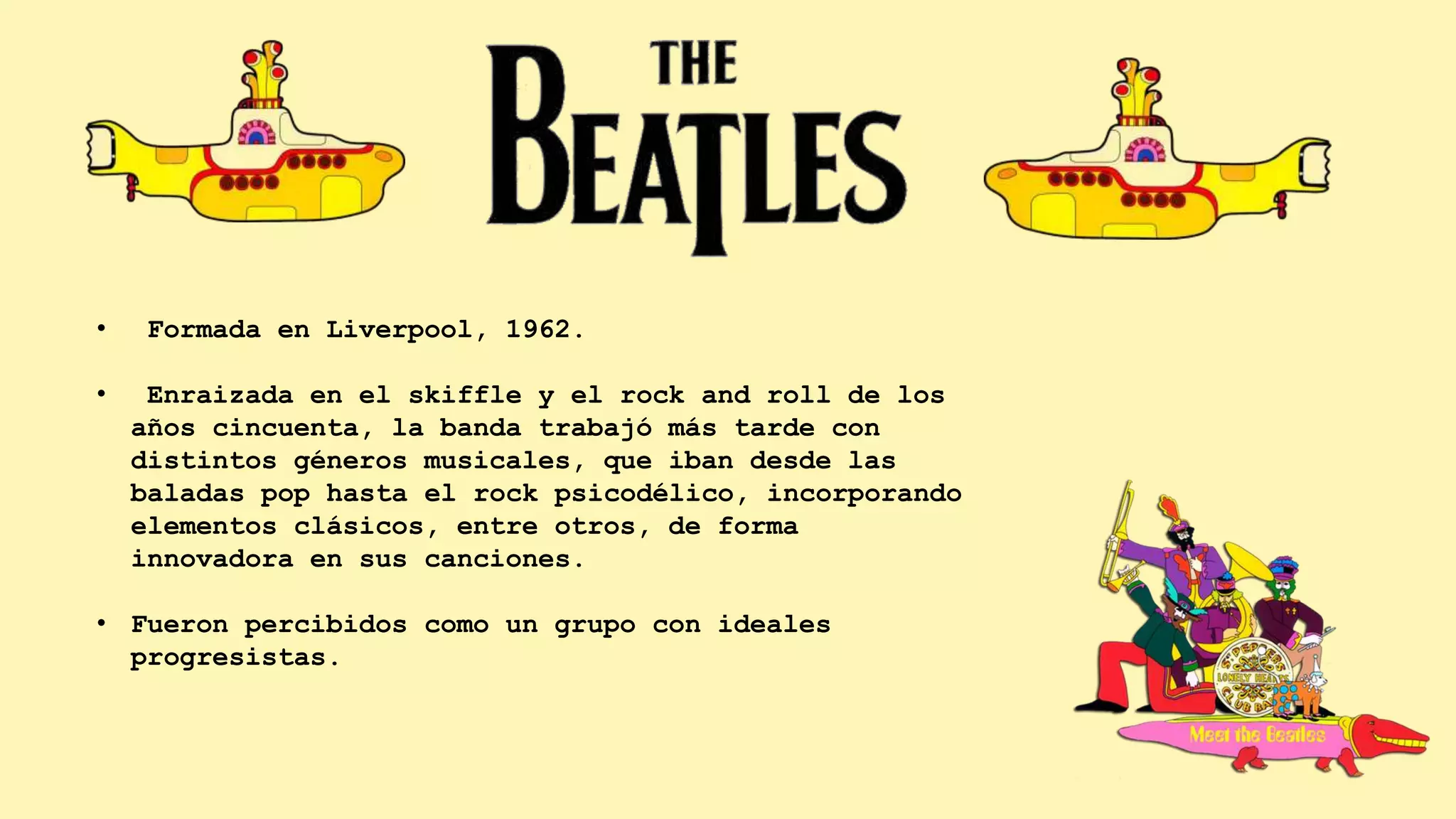 Grupos de rock más influyentes del siglo xx | PPTX