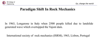 Rock engineering-overview | PPTX