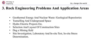 Rock engineering-overview | PPTX
