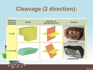 Rock forming minerals | PPTX