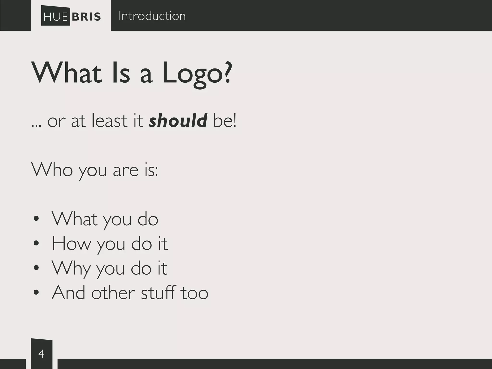 Rock Solid Logo Design Principles | PPT