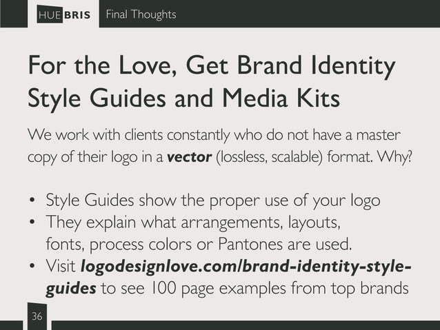 Rock Solid Logo Design Principles | PPT