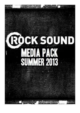 Rock Sound Magazine media pack | PPTX