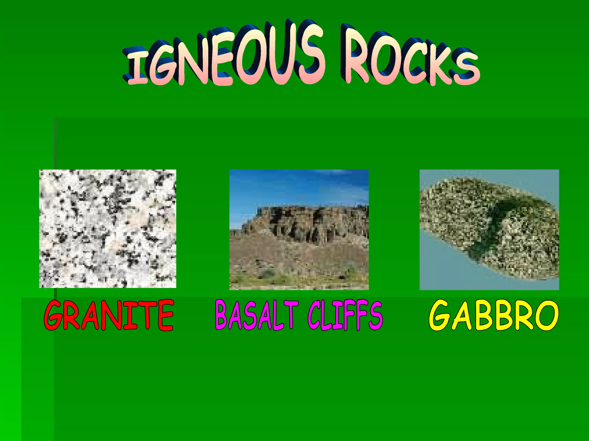 Rock Types | PPT