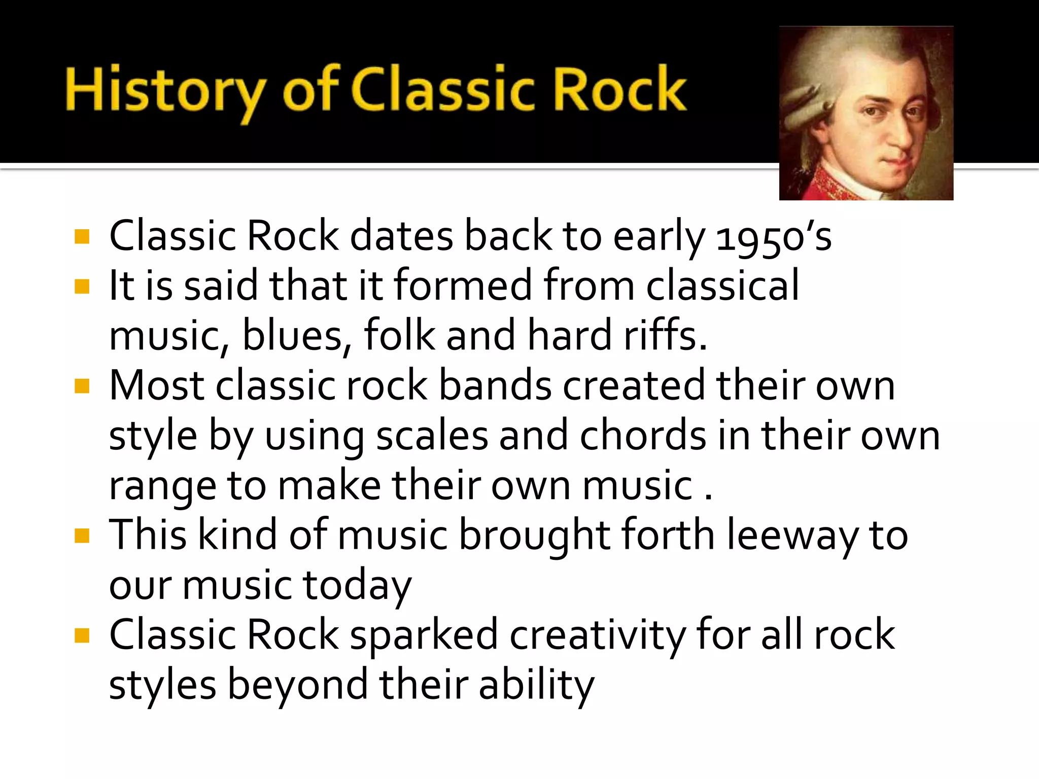 Rock and roll history | PPTX