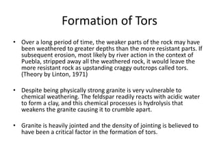 Rock and weathering booklet | PPT