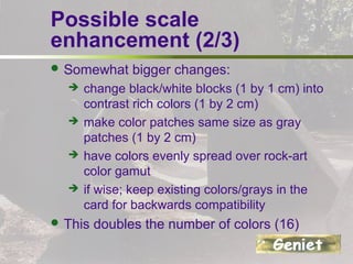 Rock art and IFRAO color card | PPT