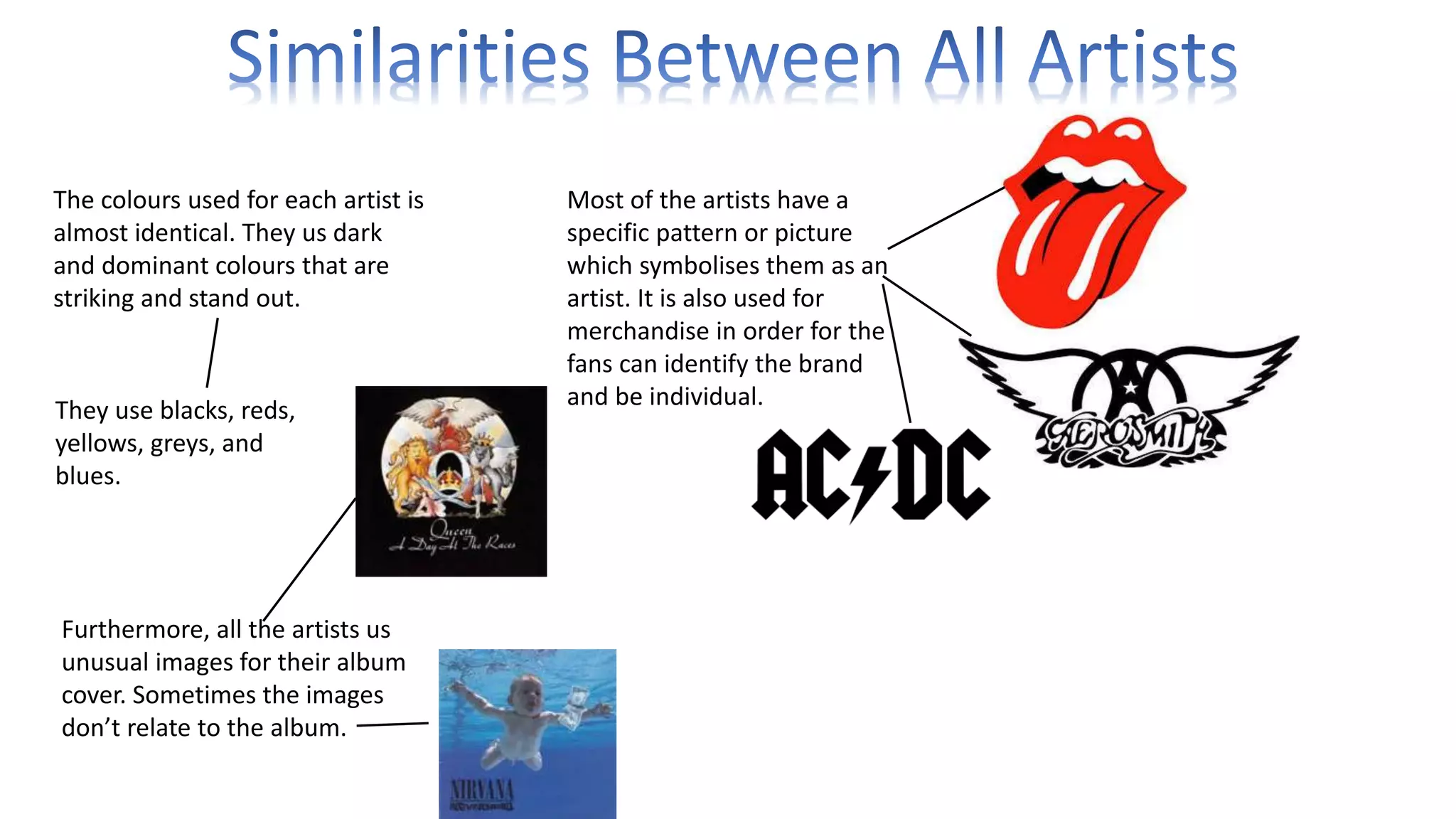Rock band album covers | PPTX