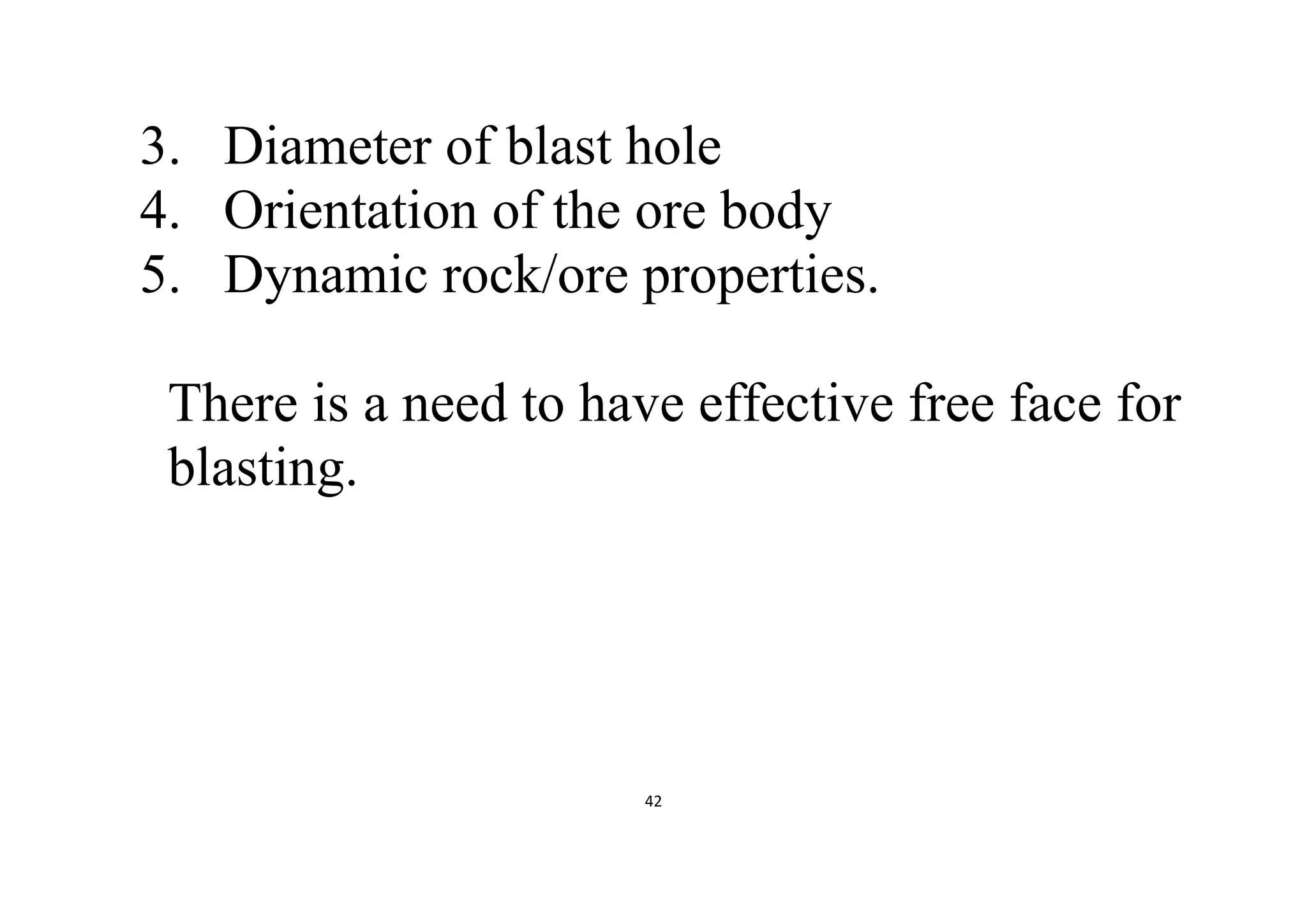 Rock blasting for mining | PDF