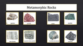 different types of rocks | PPT