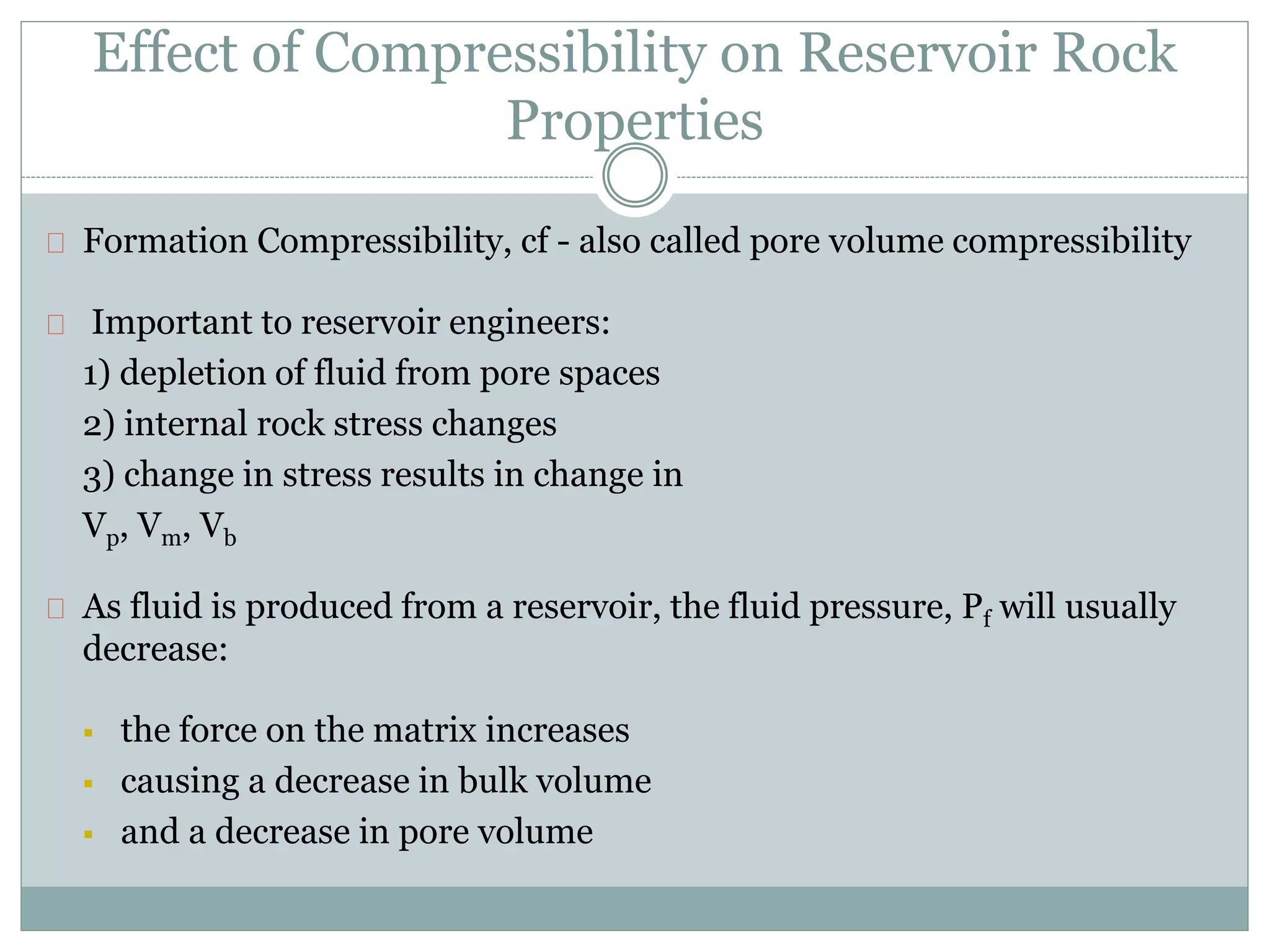Rock Compressibility | PPTX