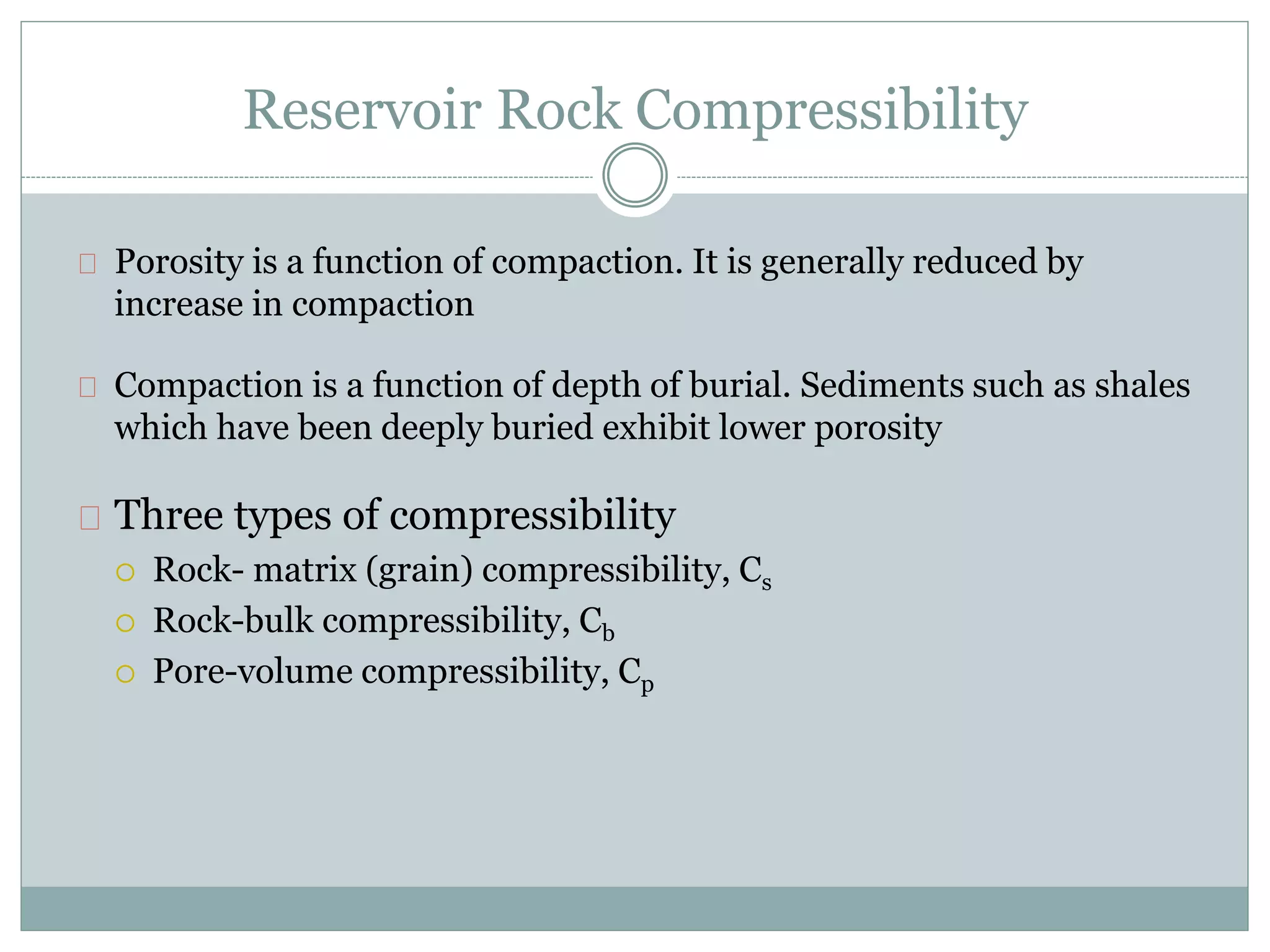 Rock Compressibility Pptx