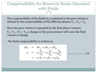 Rock Compressibility | PPTX