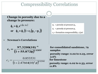 Rock Compressibility | PPTX