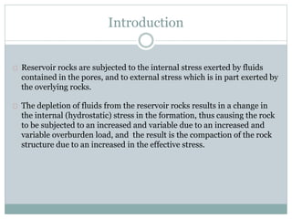 Rock Compressibility | PPTX