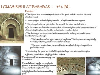Rock cut buddhist architecture of chaitya halls and viharas of the ...