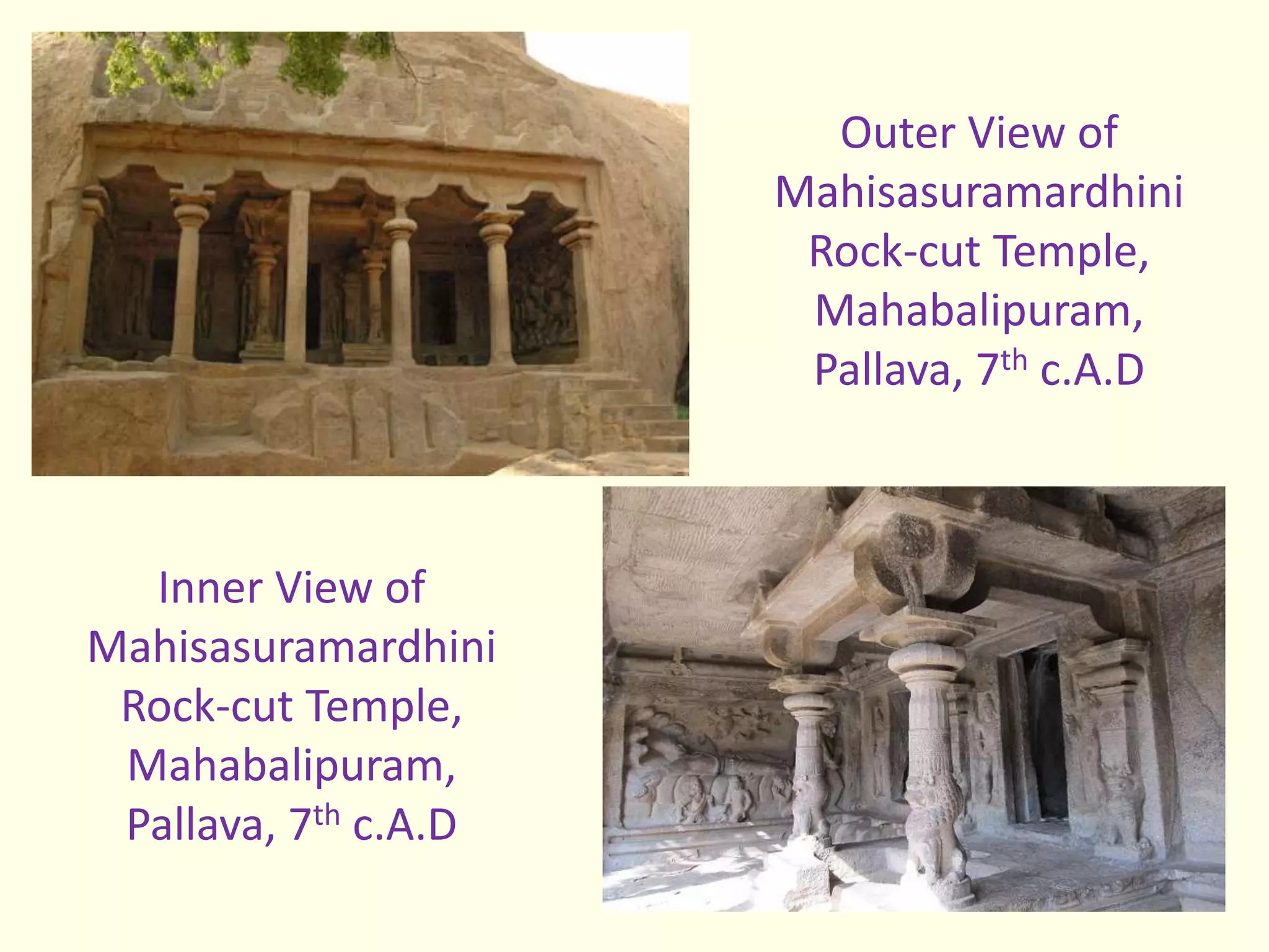 Rock - cut Temples of the Pallavas and Pandyas | PPTX