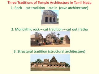 Rock - cut Temples of the Pallavas and Pandyas | PPTX