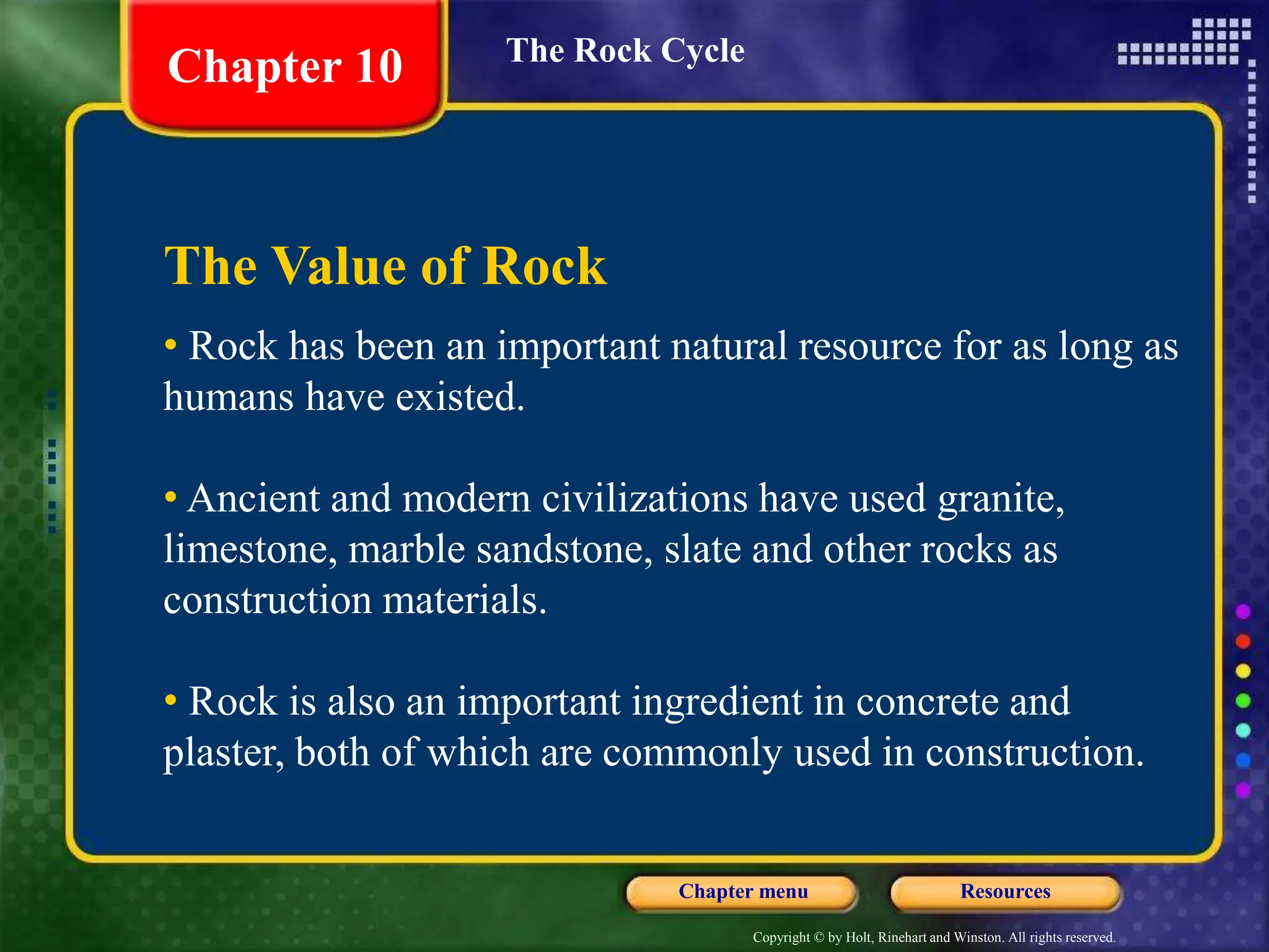 Rock cycle PowerPoint | PPT
