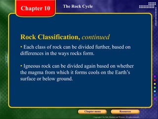Rock cycle PowerPoint | PPT
