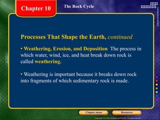 Rock cycle PowerPoint | PPT