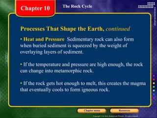 Rock cycle PowerPoint | PPT