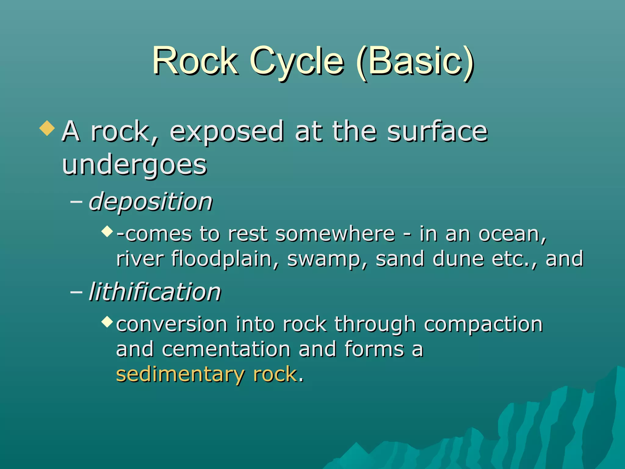 Rock Cycle/EPCC/LM3 | PPT | Geology | Science