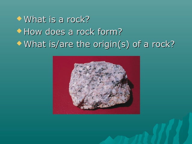 Rock Cycle/EPCC/LM3 | PPT