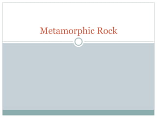Rock Cycle and Metamorphic Rock in geology.ppt