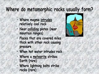 Rock Cycle and Metamorphic Rock in geology.ppt