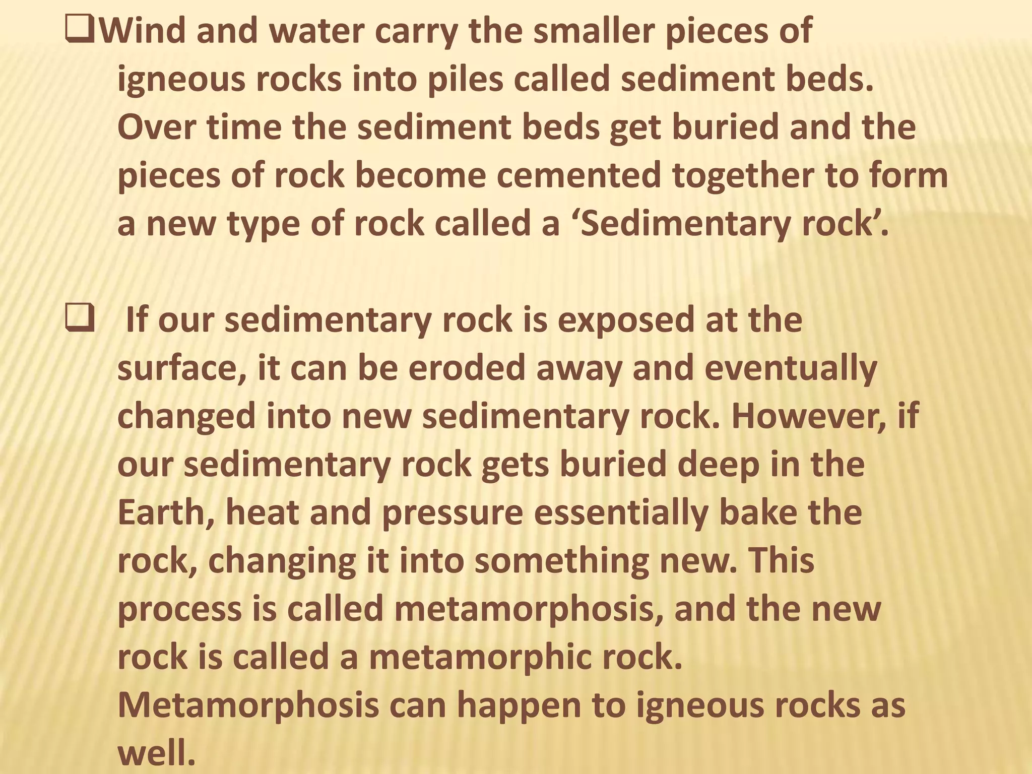 rock cycle and metamorphic rock | PPTX
